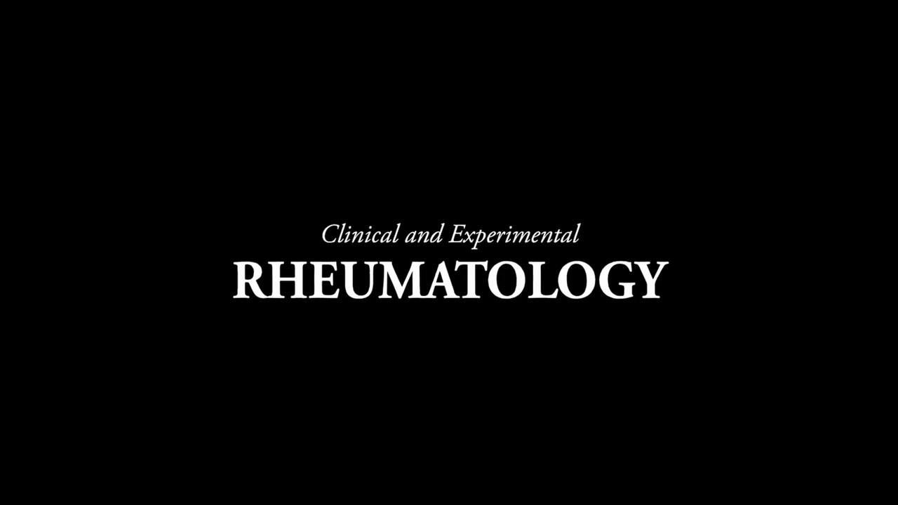 Clinical and Experimental Rheumatology - journal of rheumatology